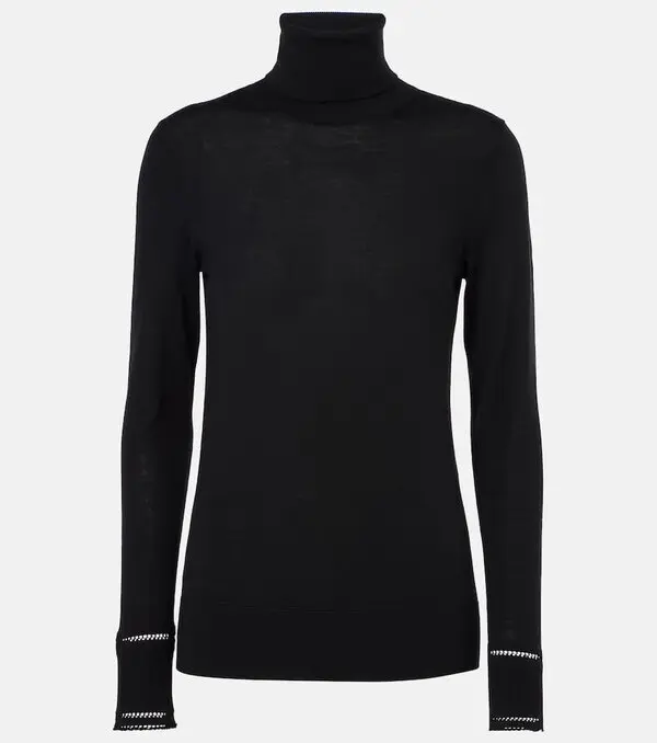 Chloé Cropped Wool Sweater