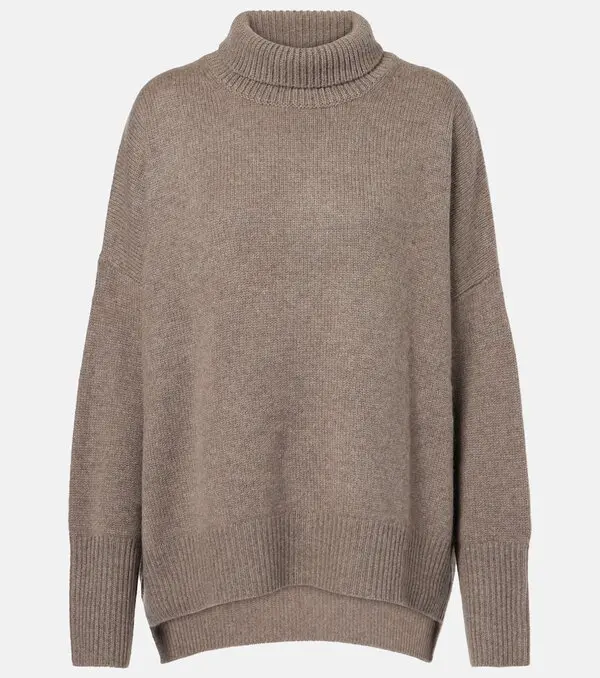 LISA YANG Heidi Cashmere Sweater - Brown