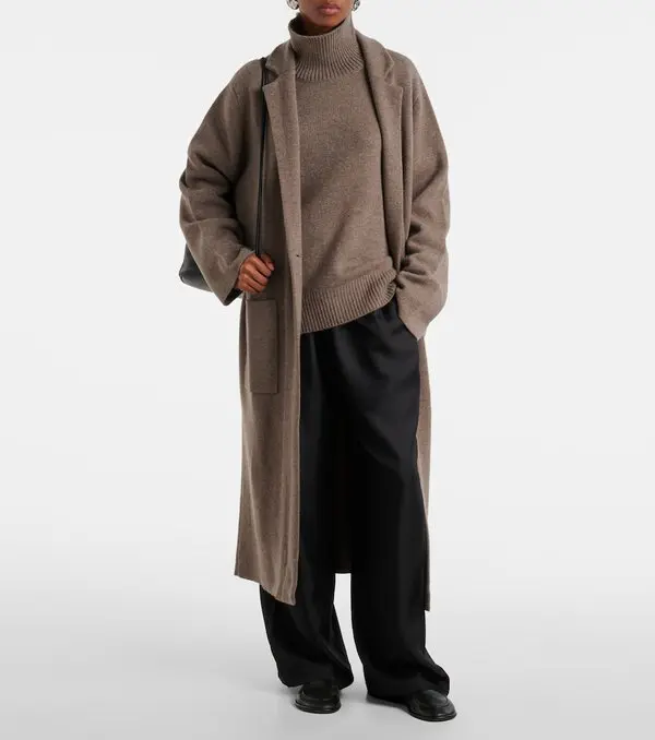 LISA YANG Heidi Cashmere Sweater - Brown