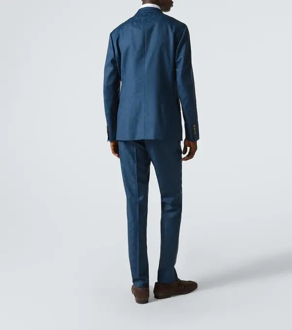 Etro Roma Paisley Silk Suit