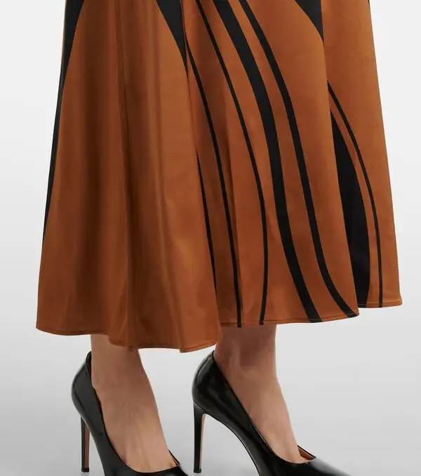 La DoubleJ Clingy Swing Maxi Dress - Multicoloured