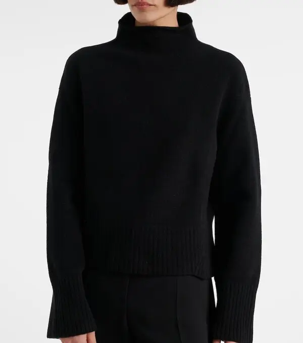 FFORME Julie Cropped Wool And Cashmere Sweater