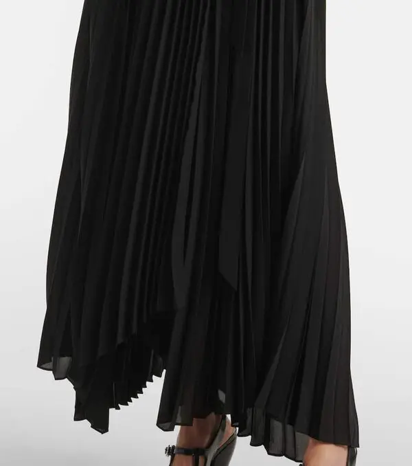 Simkhai Ambretta Plissé Maxi Dress