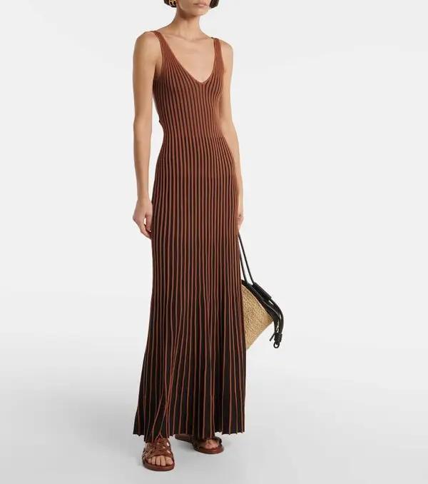 staud claretta pleated maxi dress Staud Claretta pleated maxi dress Staud