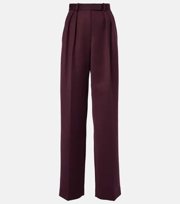 Alex Perry High-rise Wide-leg Pants