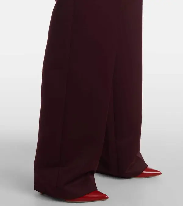 Alex Perry High-rise Wide-leg Pants