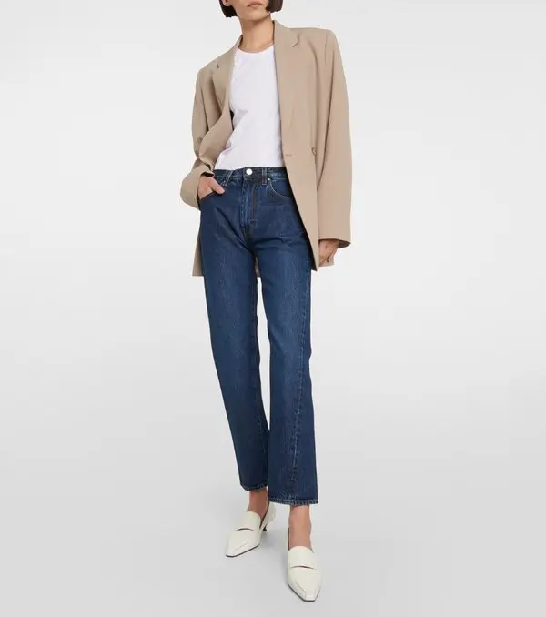 TOTEME Twisted Seam Mid-rise Jeans