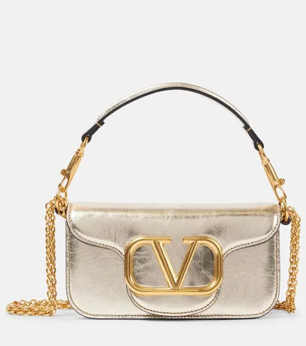 Valentino Garavani Loco Small Leather Shoulder Bag