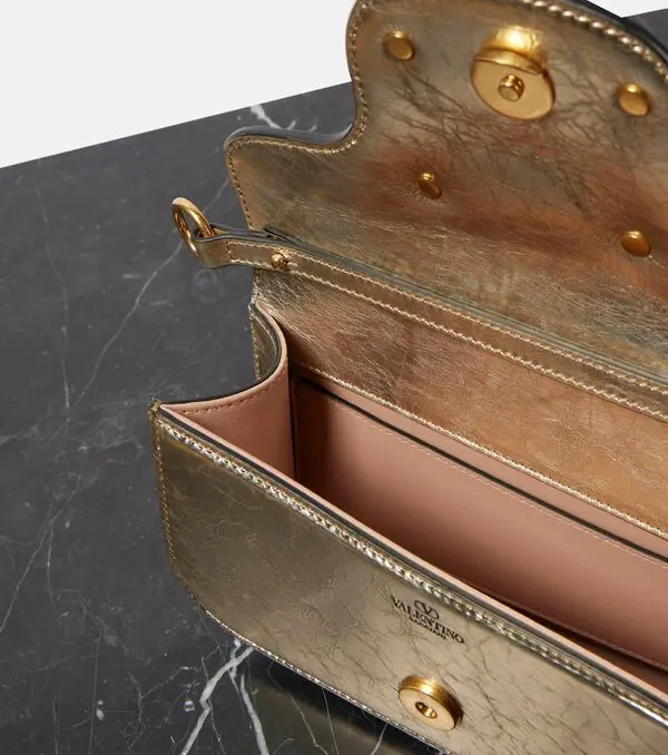 Valentino Garavani Loco Small Leather Shoulder Bag