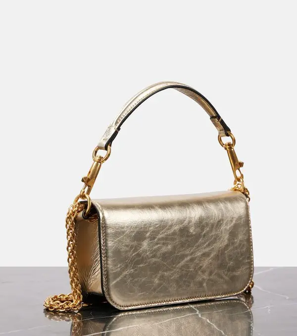 Valentino Garavani Loco Small Leather Shoulder Bag