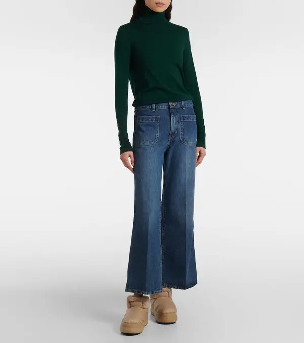 Chloé Polar Shearling-lined Ankle Boots