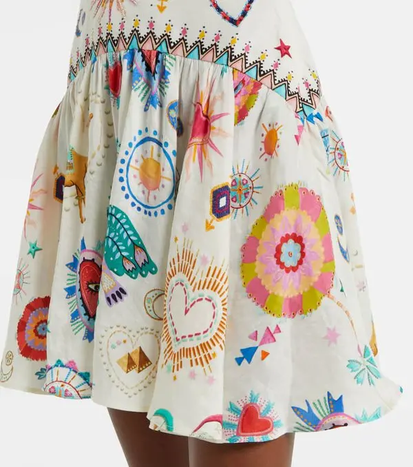 Camilla Embroidered Minidress