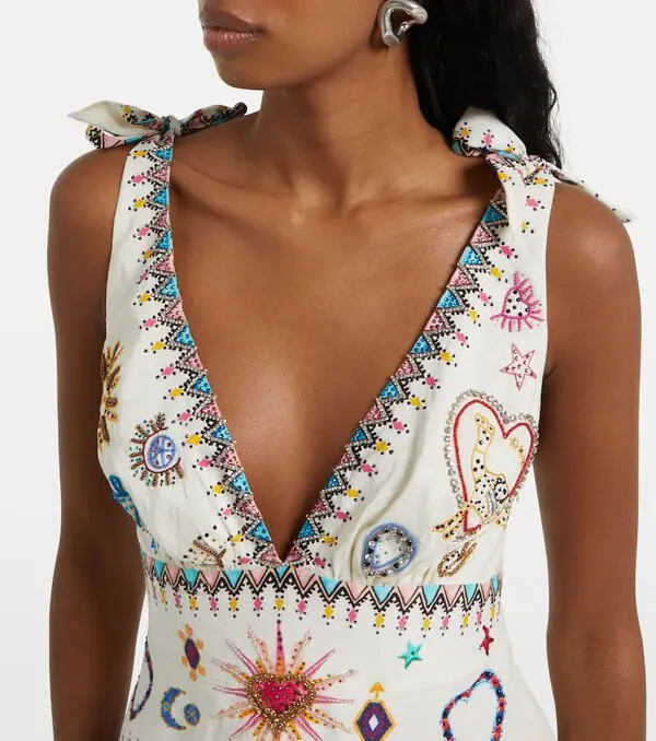 Camilla Embroidered Minidress