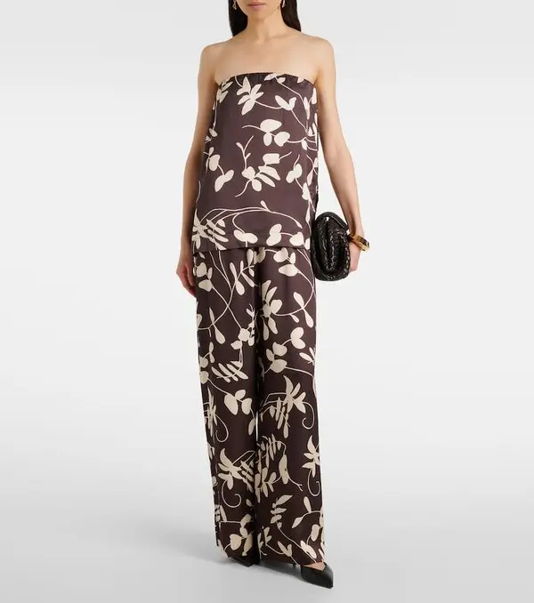 Faithfull The Brand Chambien Printed Wide-leg Pants