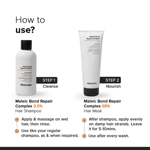 MINIMALIST Maleic Bond Repair Complex 05% Hair Mask