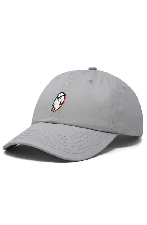 DALIX Ghost Life Embroidered Cap - Gray