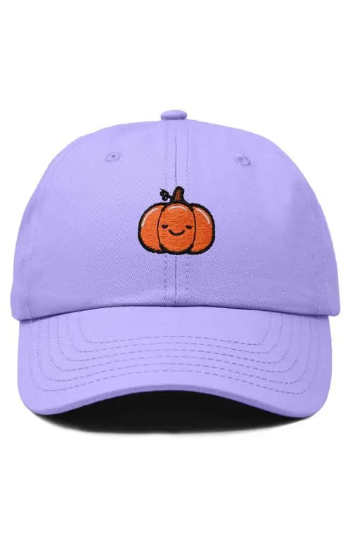 DALIX Baby Pumpkin Embroidered Cap - Lavender