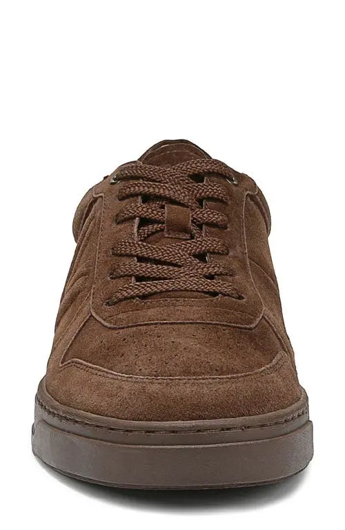 Vionic Lucas Court Leather Sneaker - Dark Brown