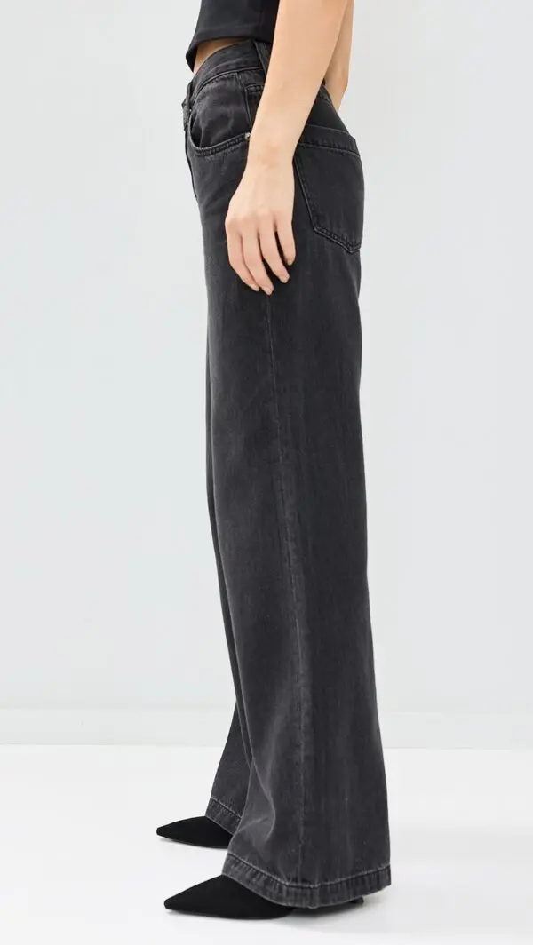 PISTOLA Jadyn Wide Leg Jeans - Zen