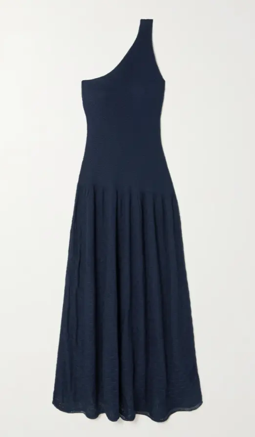 Escvdo Cayo One-shoulder Cotton Maxi Dress