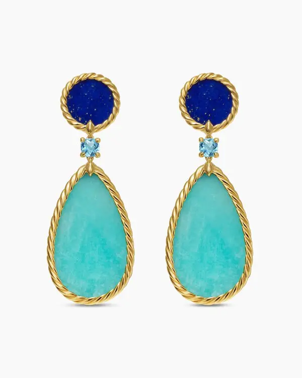 David Yurman Dy Elements® Drop Earrings - Amazonite