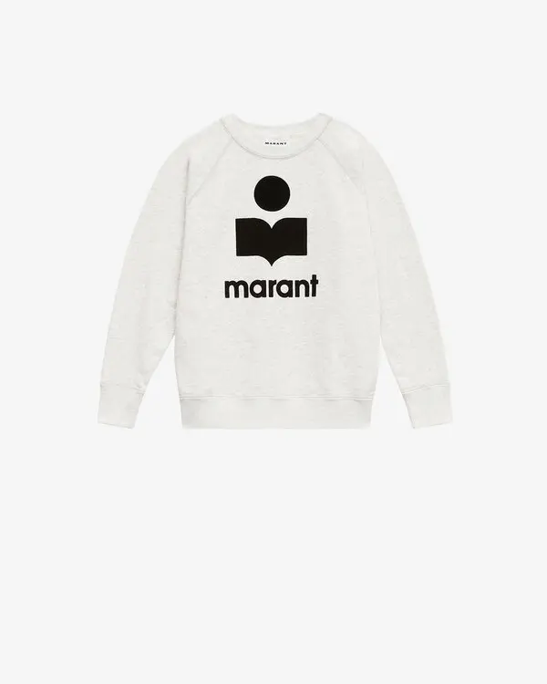 MARANT ETOILE Millyny Cotton Sweatshirt - Ecru