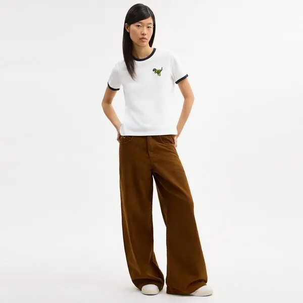 COACH Rexy Ringer T-shirt