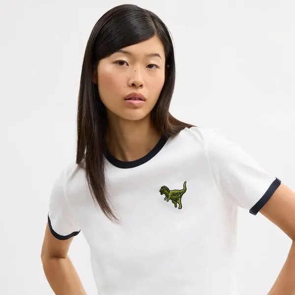 COACH Rexy Ringer T-shirt