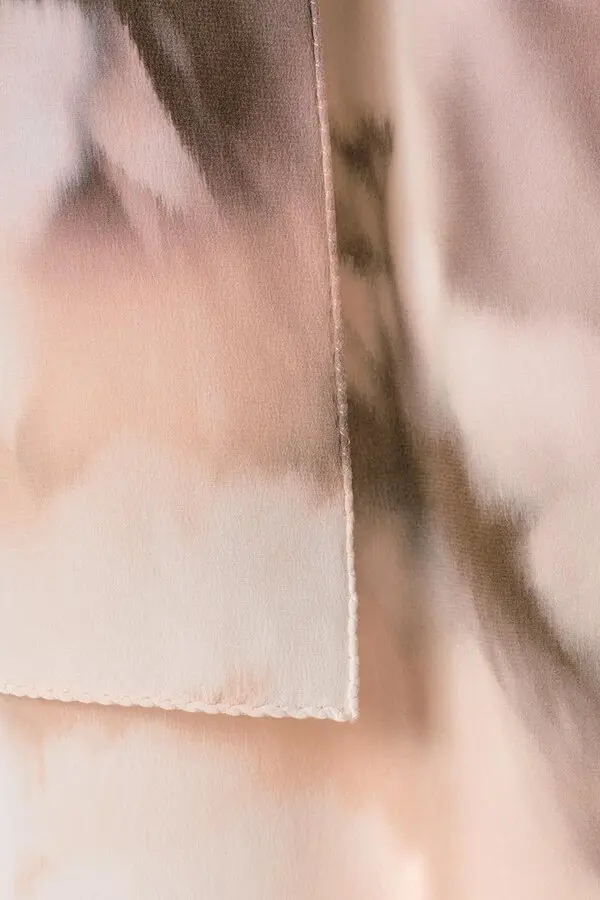 Cos Printed Silk Scarf