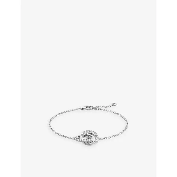 CARTIER Love Diamond Bracelet - White Gold