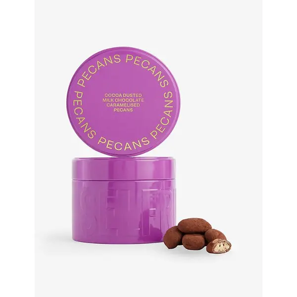 SELFRIDGES SELECTION Cocoa Dusted Milk Chocolate Caramelised Pecans 325g - One-color