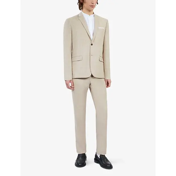 The Kooples Single-breasted Notch-lapel Wool Blazer
