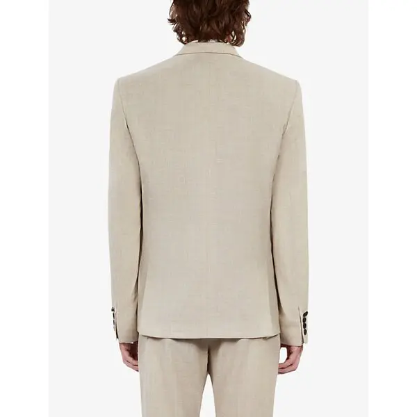 The Kooples Single-breasted Notch-lapel Wool Blazer