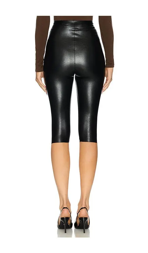 Commando Faux Leather Capri Legging In . Also