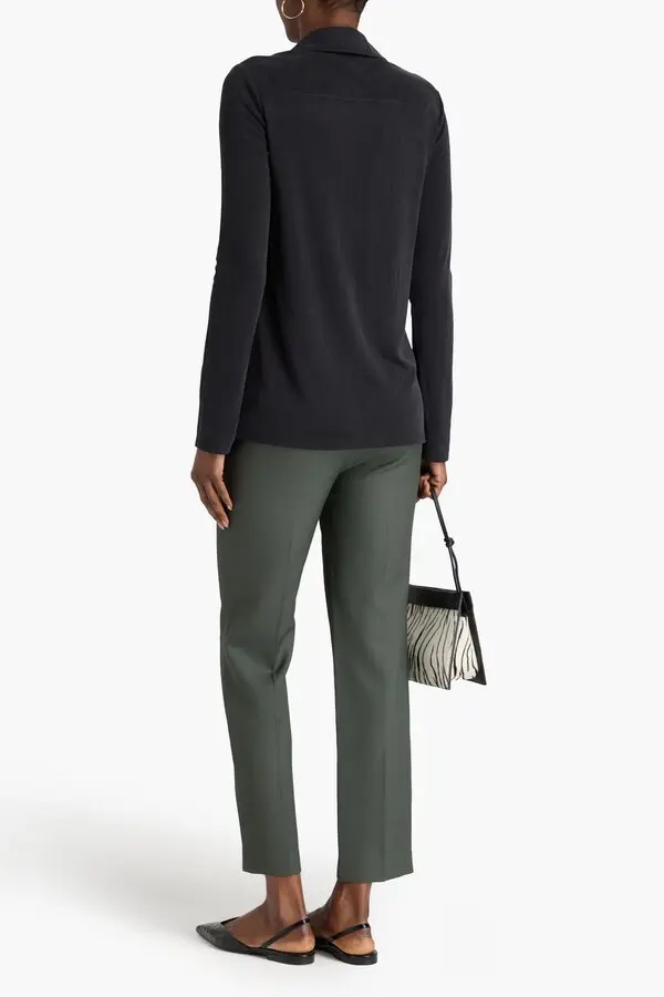 Tibi Cuproblend Jersey Shirt