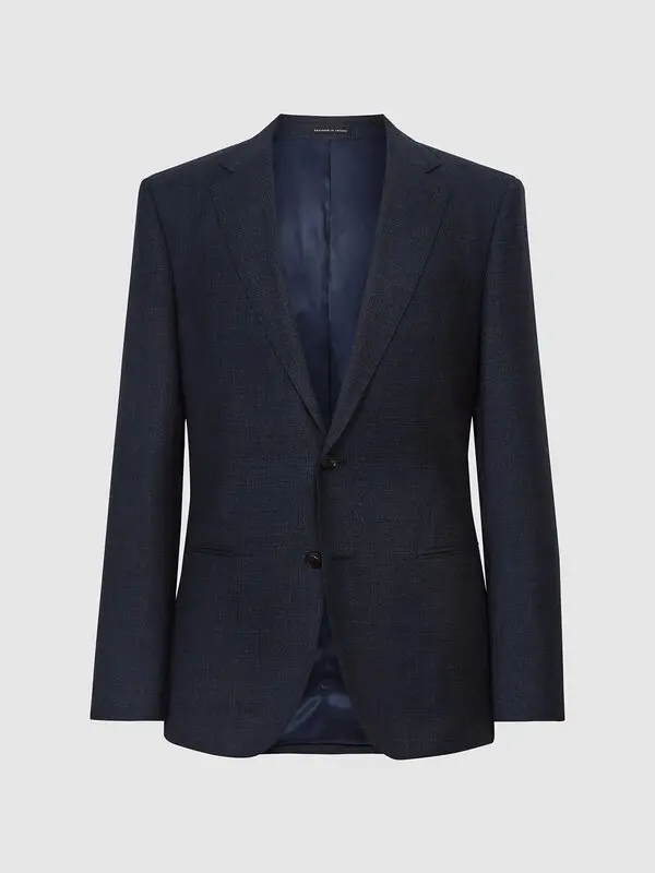 REISS Dunn Textured Slim Fit Blazer