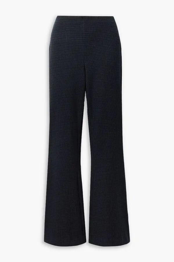 Tibi Ali Checked Knit Pants