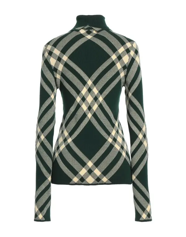 Burberry Turtleneck Knit Top - Green - 66% Off | Editorialist