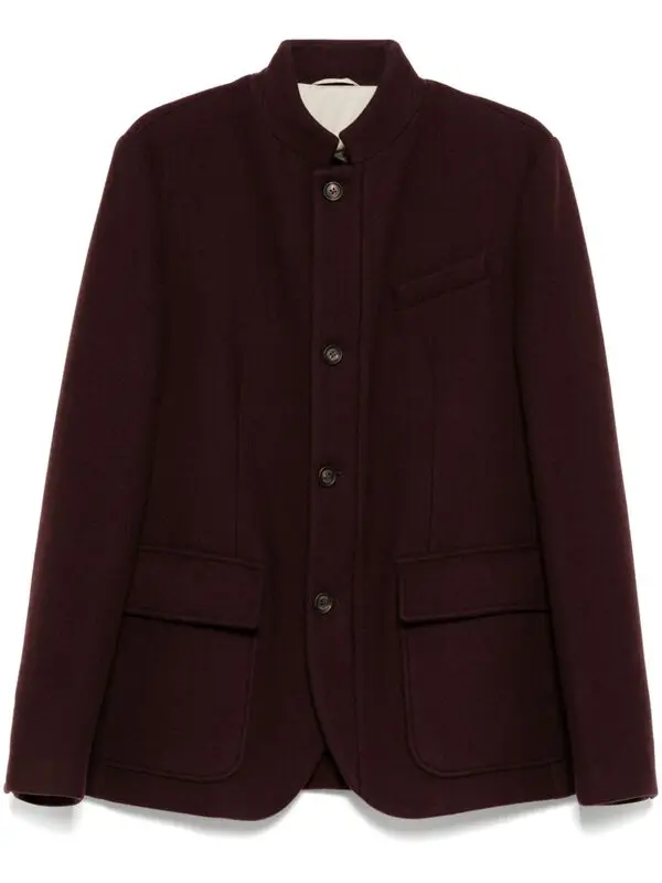 Eleventy Wool Jacket - Red