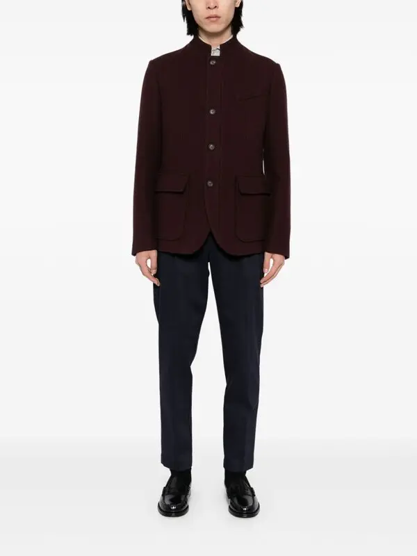 Eleventy Wool Jacket - Red