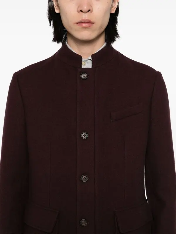 Eleventy Wool Jacket - Red