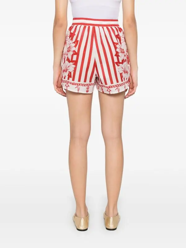 Farm Rio Mix-print Shorts