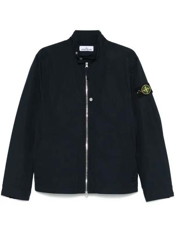Stone Island Compass Badge Jacket - Blue