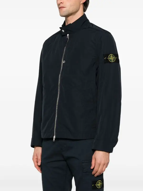 Stone Island Compass Badge Jacket - Blue