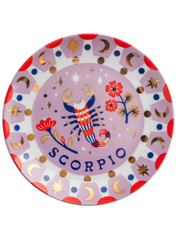 BITOSSI HOME Scorpio Plate - Red