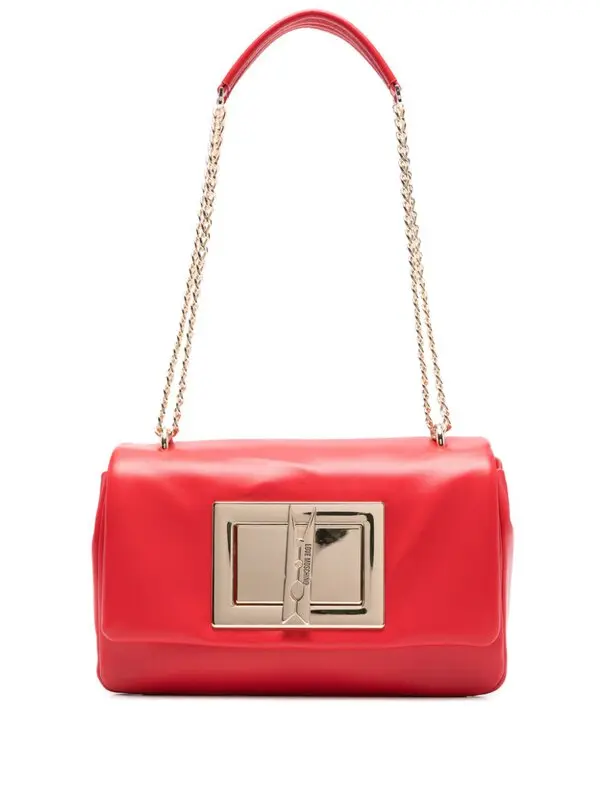 Moschino Logo-debossed Shoulder Bag