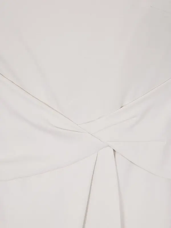 Ralph Lauren Off-shoulder Crepe Gown - Neutrals