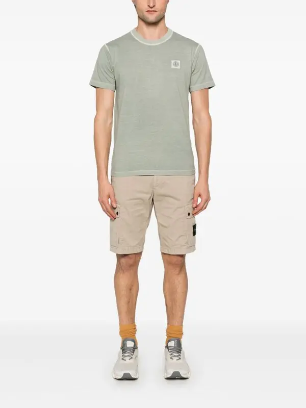 Stone Island Compass-badge Cargo Shorts