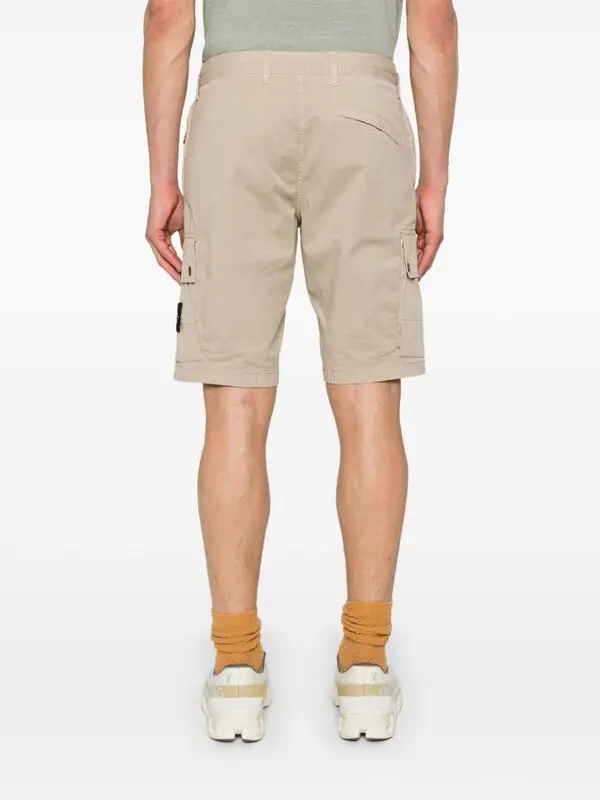 Stone Island Compass-badge Cargo Shorts