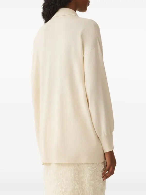 Fabiana Filippi Split-neck Sweater